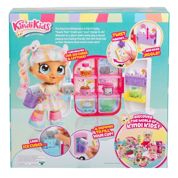 Kindi Kids | Toys | Kindi Kids Snack Time Friends Refrigerator Playset ...